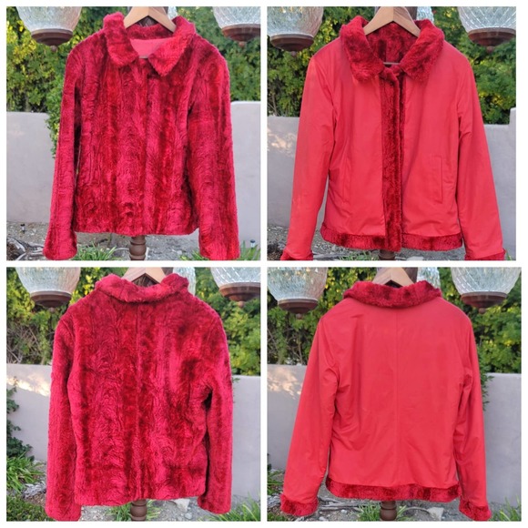 Maria Dionisiou | Jackets & Coats | Vtg Maria Dionisiou Faux Fur ...